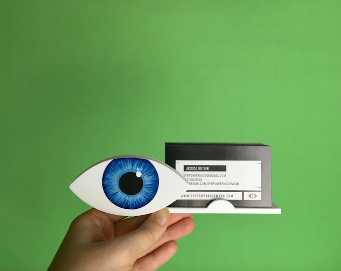 Eye Business Card Holder Eye Gift Optometry Gift Optometrist Eyeball ...