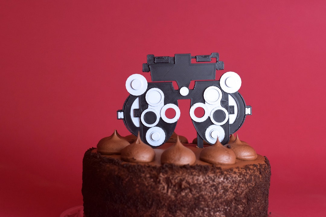 Phoropter Cake Topper Optometry Gift Optometrist Eye Doctor Eye Gift ...