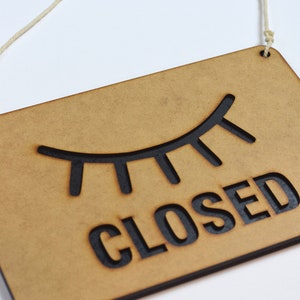 Eye Open Closed Sign, Optometry Sign, Optometrist, Eye Doctor, Eye ...