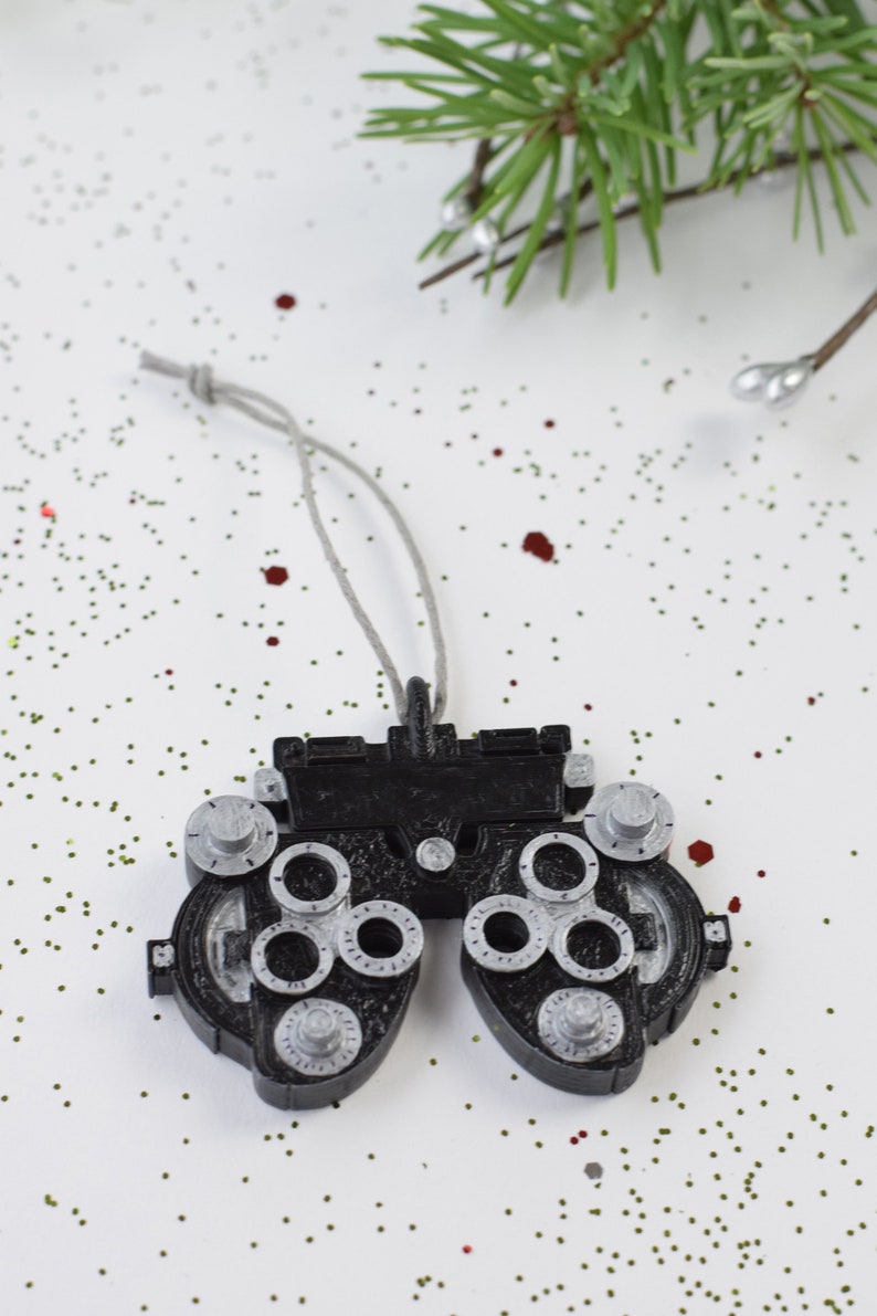Phoropter Christmas Ornament Optometry Ornament Optometrist - Etsy