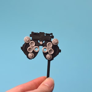 Optometry Graduation Cupcake Toppers, Optometry Gift, Optometrist, Eye ...