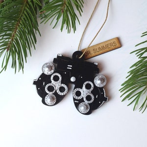 Phoropter Christmas Ornament, Optometry Ornament, Optometrist, Eye ...