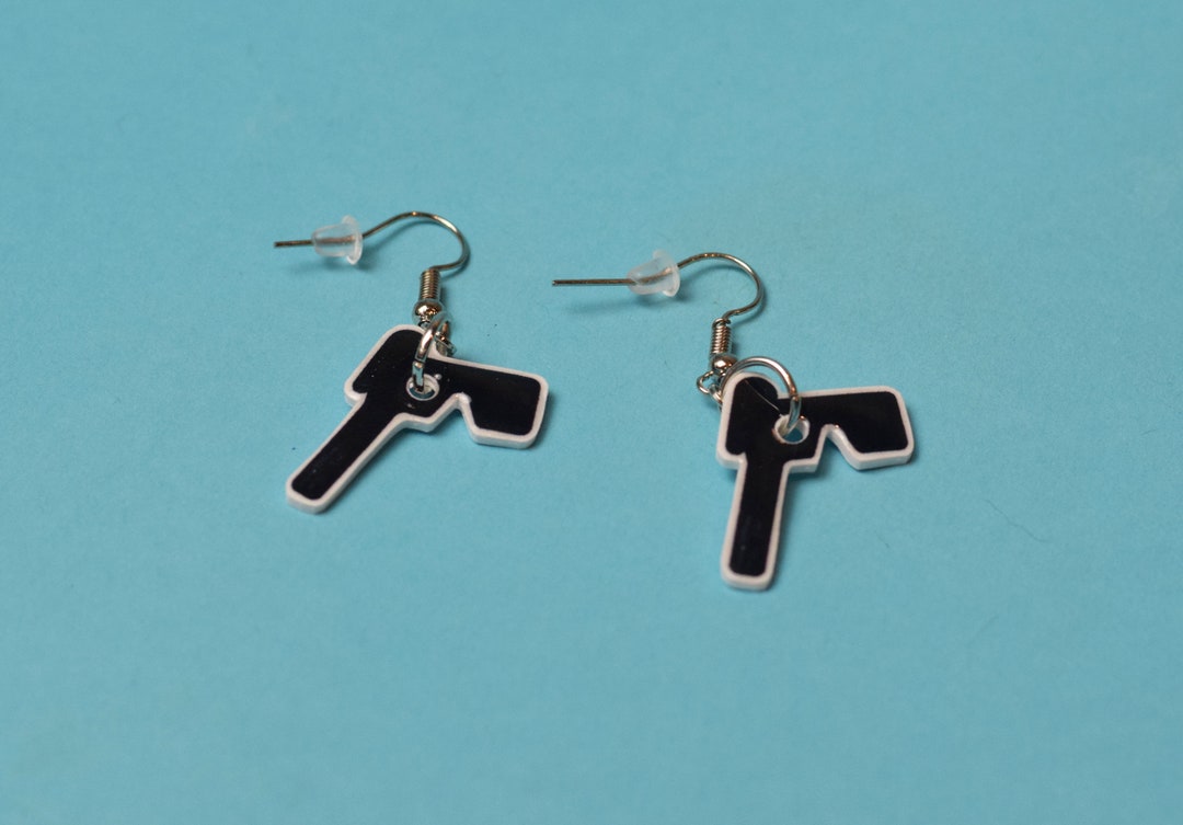 Pinhole Occluder Earrings, Optometry Gift, Optometrist, Eye Dr Gift ...