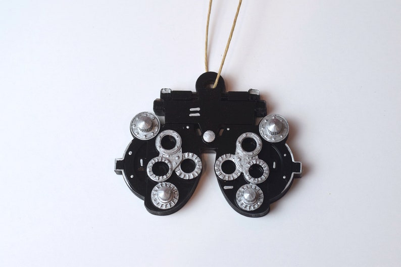 Phoropter Christmas Ornament Optometry Ornament Optometrist - Etsy