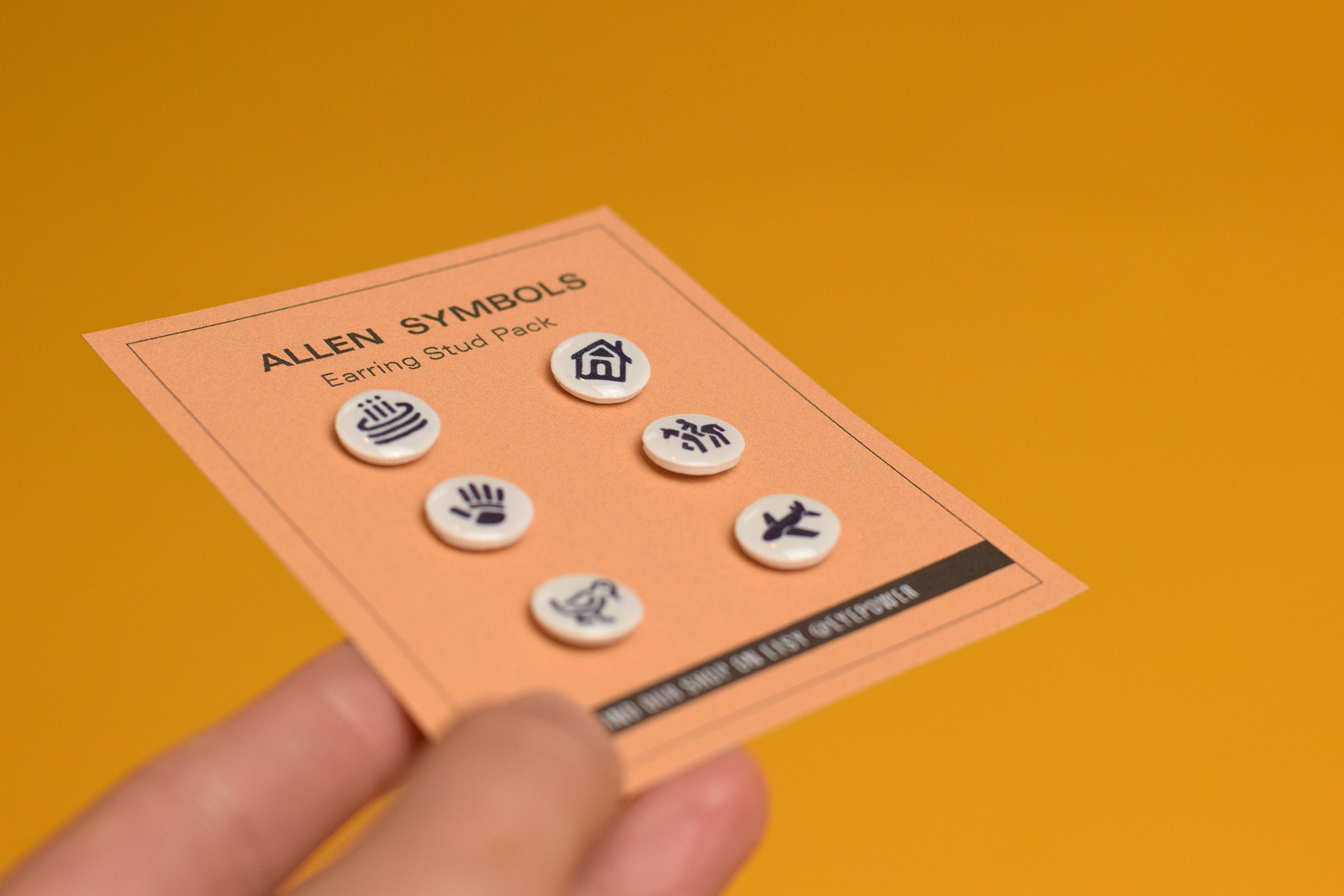 Eye Chart Earrings Allen Eye Chart Jewelry | Etsy