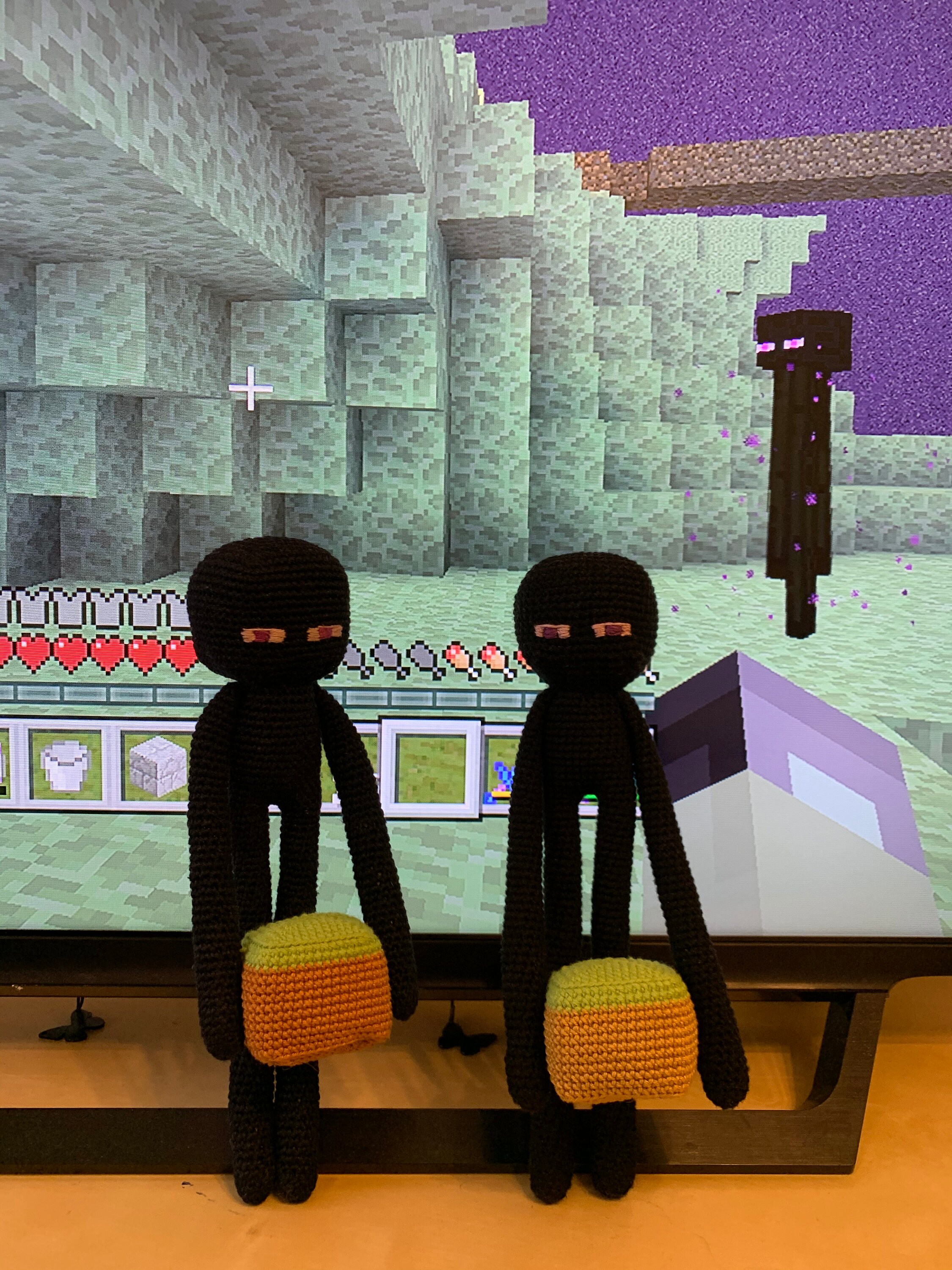 Crochet PATTERN Enderman Amigurumi crochet Instant download. | Etsy