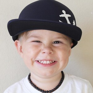 NAVY TRUCKER HAT Infant Baseball Cap Knuckleheads Black - Etsy