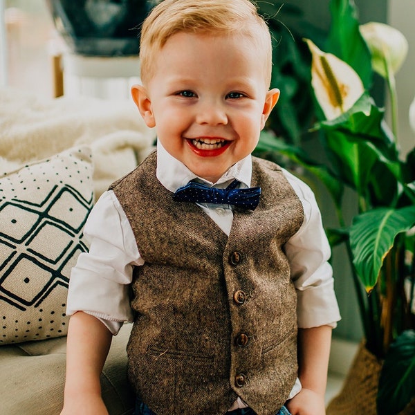 Vest for Boys - Etsy