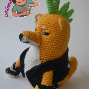 Punk Rock Cheems Doggo Meme// Amigurumi// Plush// Shiba Inu ...