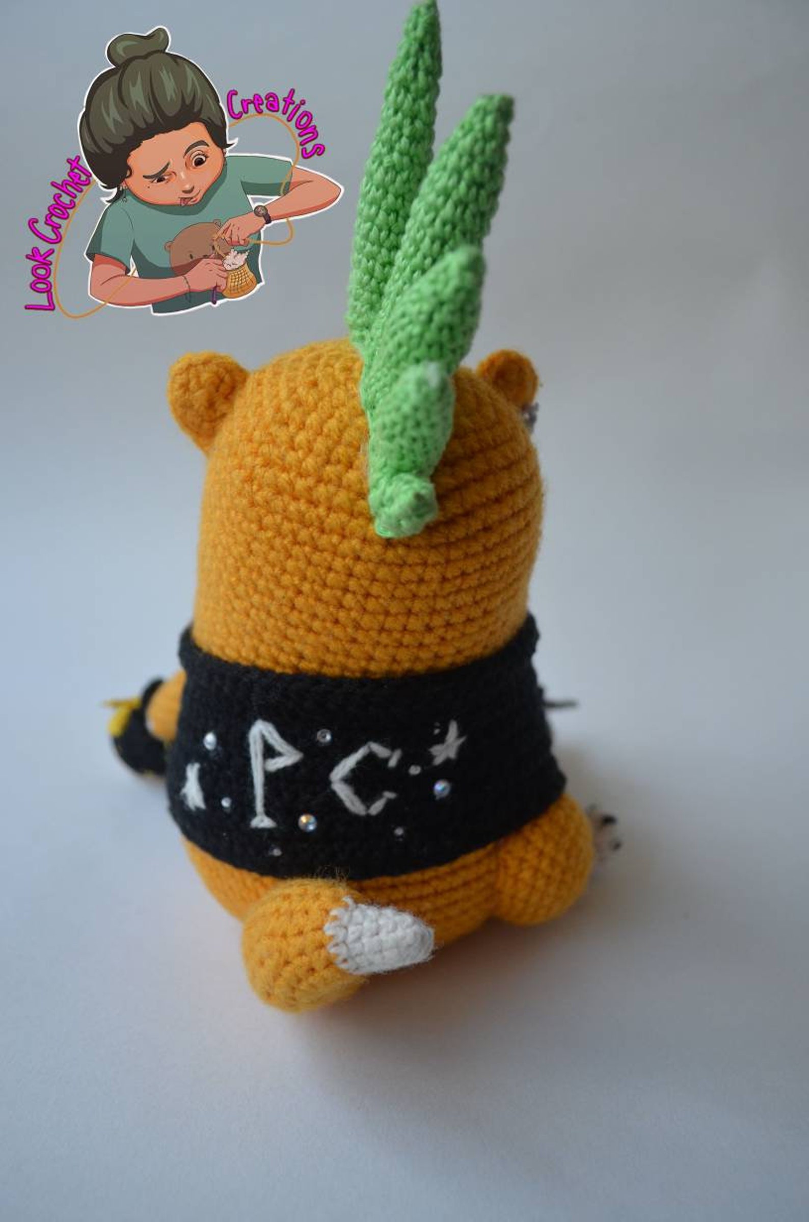 Punk Rock Cheems Doggo Meme// Amigurumi// Plush// Shiba Inu ...