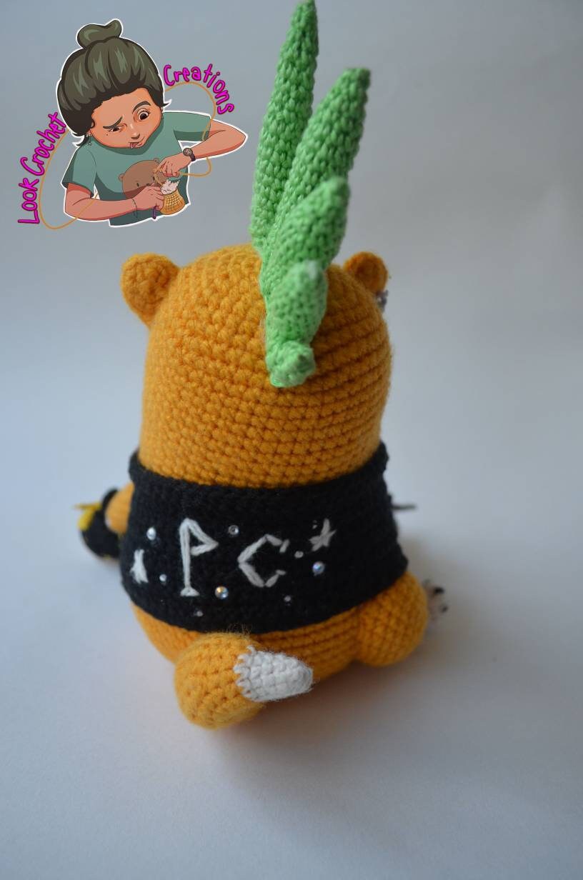 Punk Rock Cheems Doggo Meme// Amigurumi// Plush// Shiba Inu ...