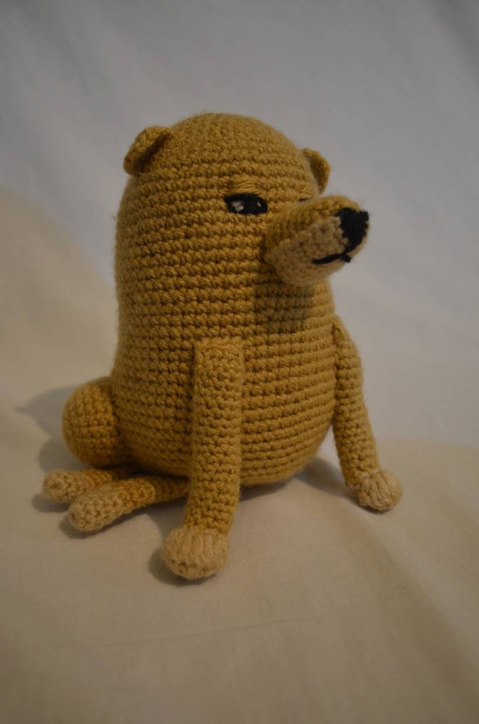 Cheems meme doggo Amigurumi plush meme TicToc frog hat/ sailor - Etsy ...