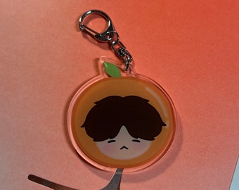 BTS Yoongi Tangerine Keychain With Charm - Etsy