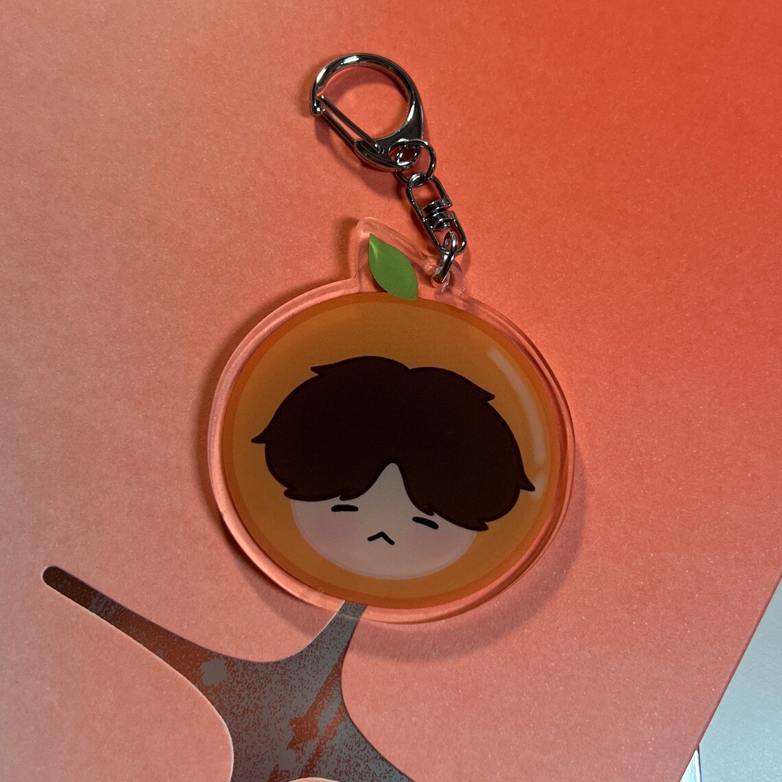 BTS Tangerine SUGA Yoongi Keychain - Etsy