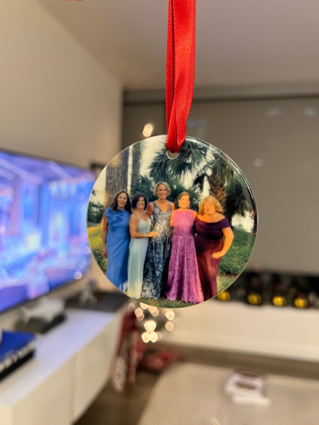 Custom Personalized Picture Christmas Ornament Keepsake Custom Picture ...