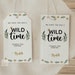 Wild One Birthday Tag Template Printable Favor Thank You Tags - Etsy