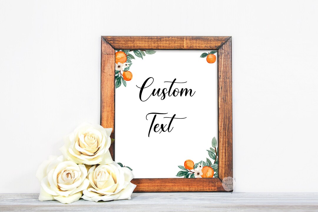 Custom Sign Text Template, A Little Cutie Editable Baby Shower Cards ...