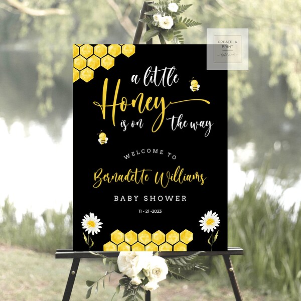 Bee Welcome Sign - Etsy