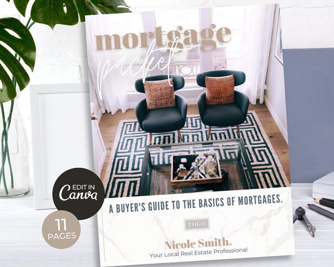 Real Estate Mortgage Guide | Home Buying Template | Lead Magnet ...