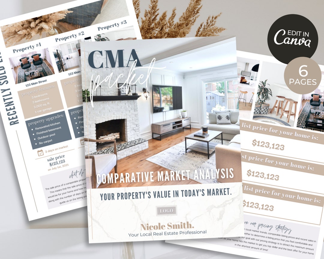 Real Estate Comparative Market Analysis CMA | Realtor CMA | Comparable ...
