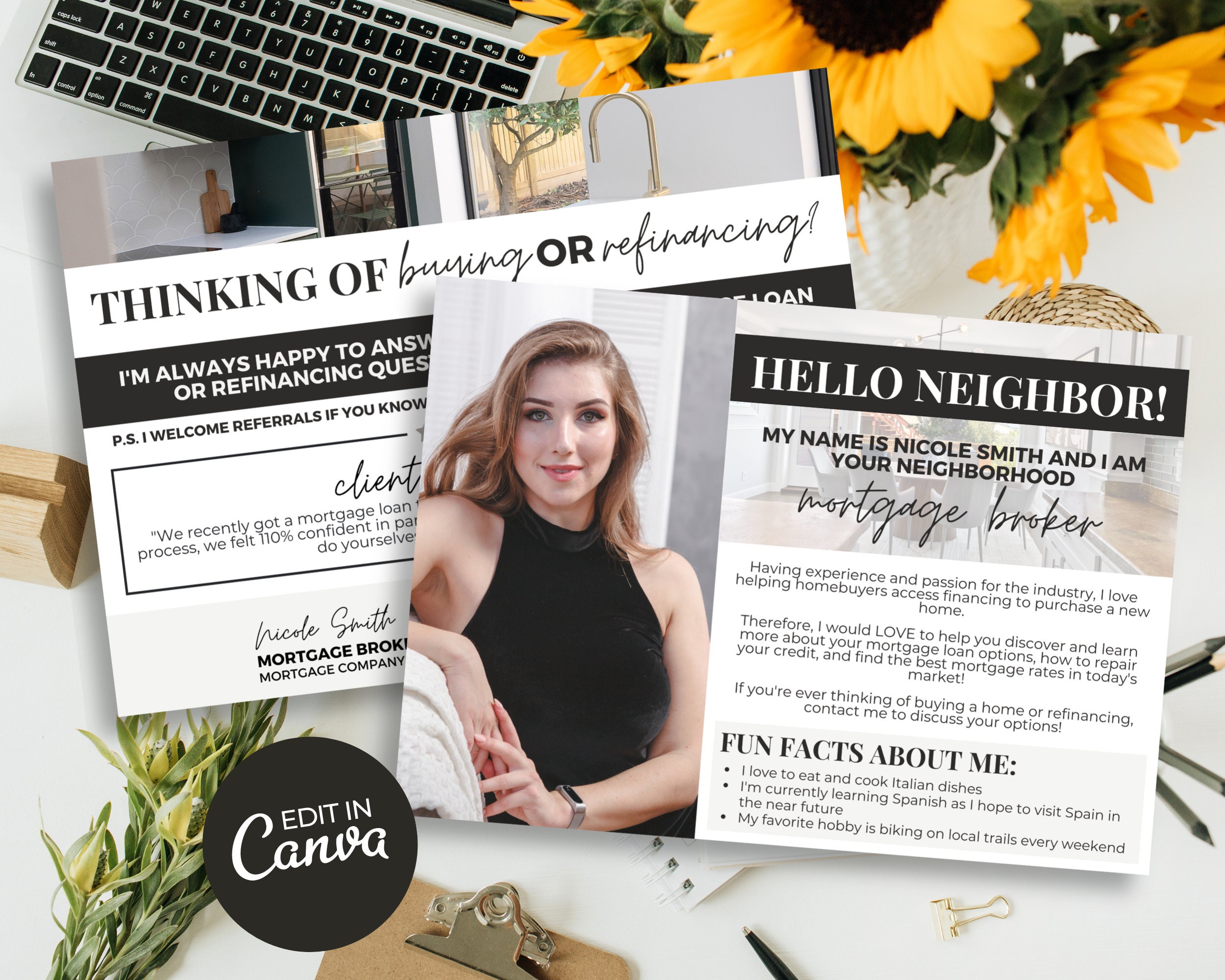 Mortgage Hello Neighbor Postcard | Mortgage Hello Neighbor Card ...