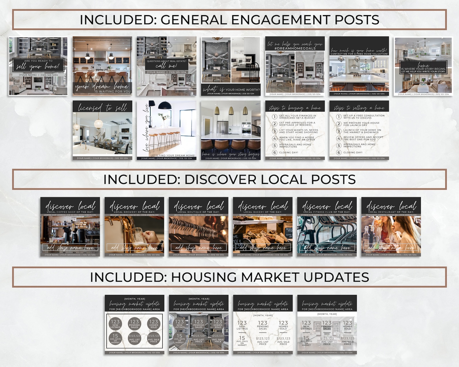 100 Modern Real Estate Posts Real Estate Social Media Facebook ...