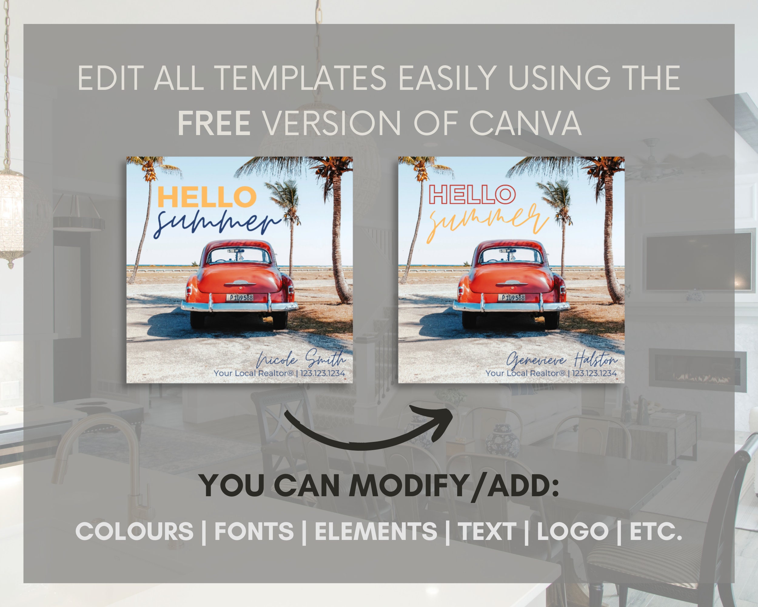 August Real Estate Social Media Posts & Stories | Summer Real Estate ...