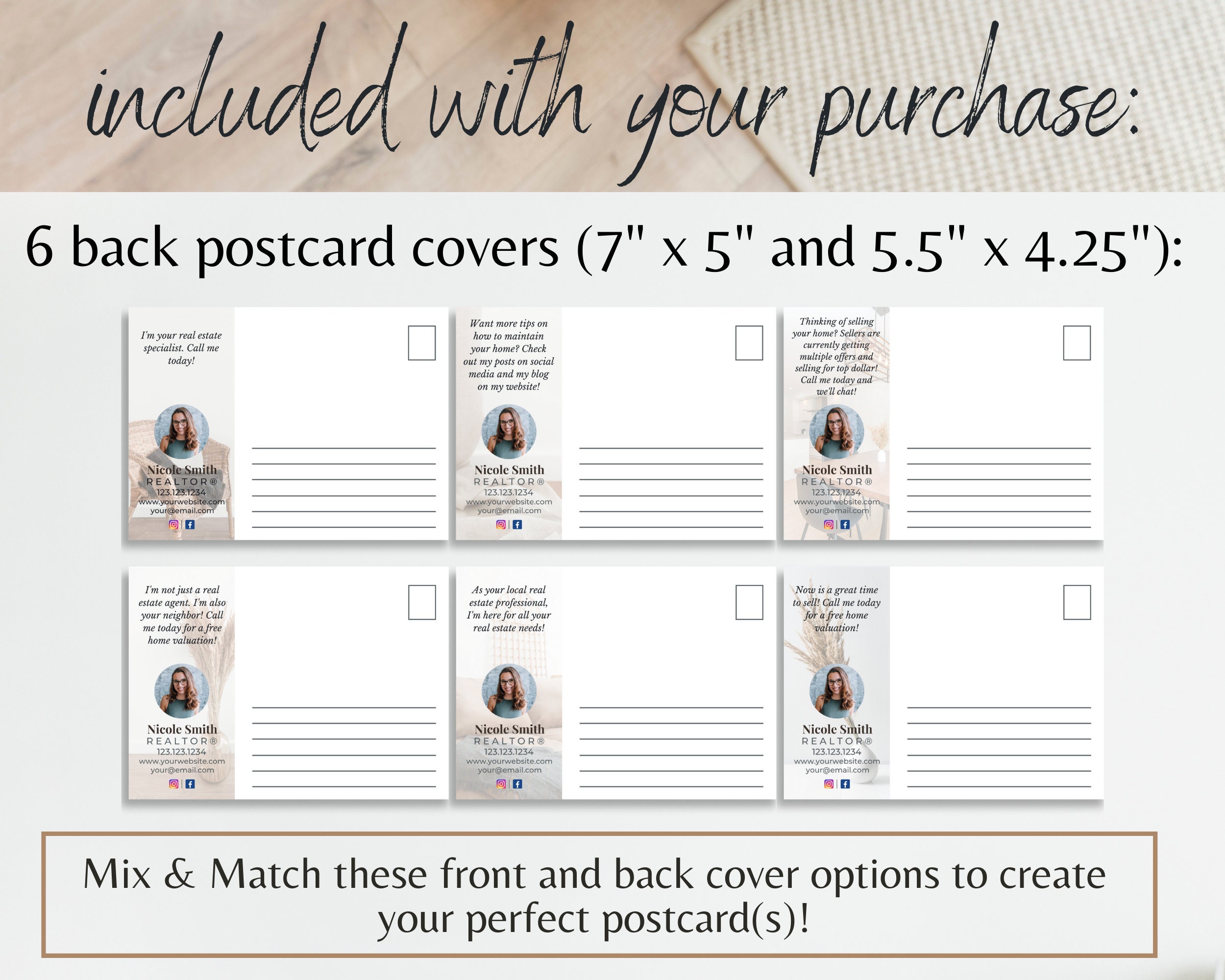 12 Monthly Maintenance Tips Postcards Real Estate Postcards - Etsy