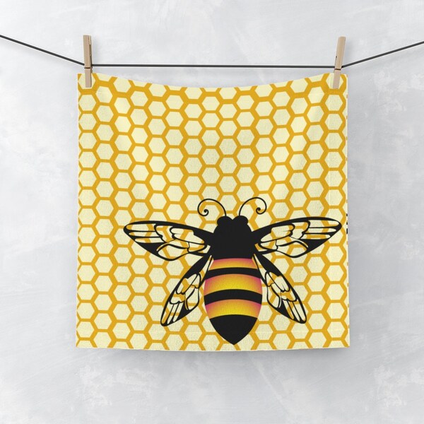 Bumble Bee Washcloth - Etsy