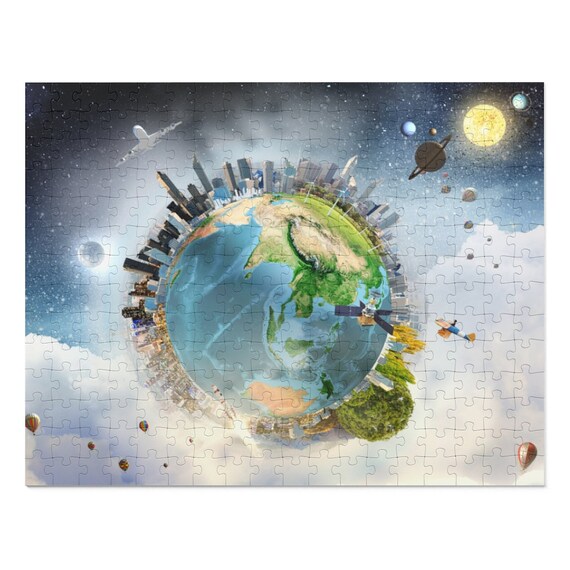 Outer Space Puzzle 252 Piece Puzzle Planets Around the - Etsy
