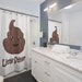 Poop Emoji Shower Curtains, Little Stinker Shower Curtain, Bathroom ...