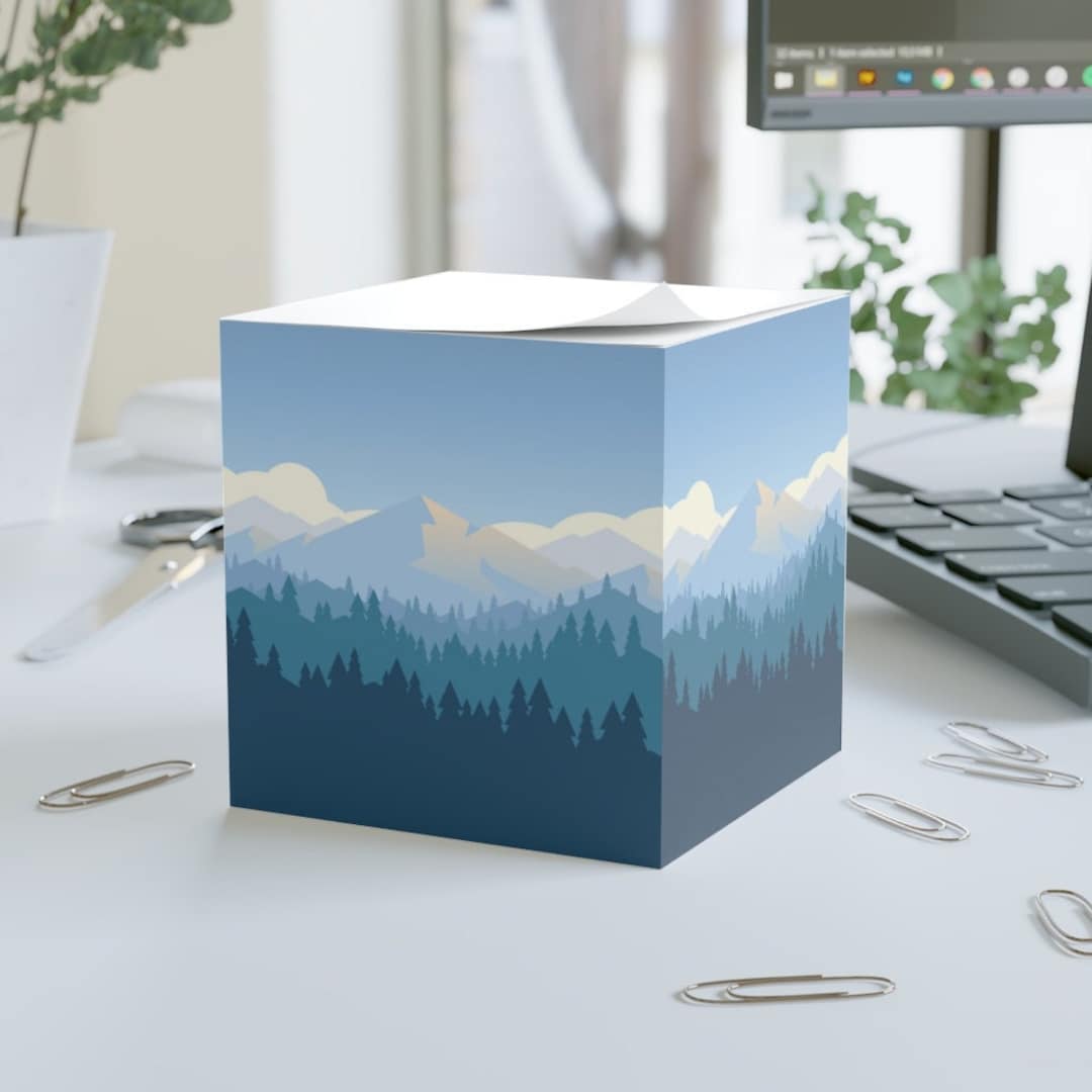 Mountain Note Cube, Sticky Notes, Blue Sky, Fresh Air Pictures, Best ...