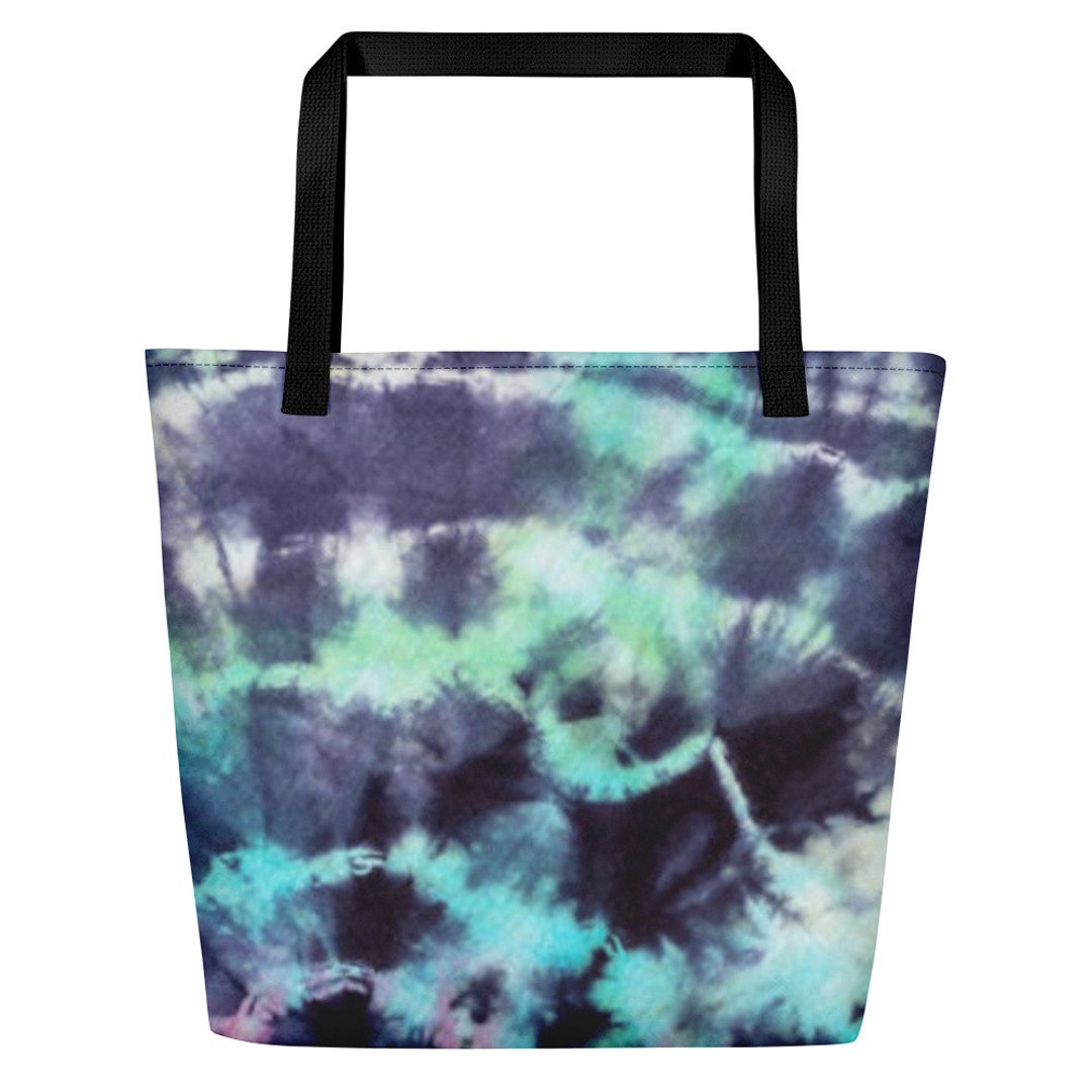 Beach Bag, verano, diversión, nadar, tie dye, bolsa de viaje, bolsa de ...