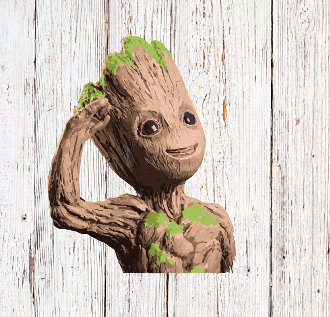 Baby Groot Digital file Marvel Avengers logo svg cut file for | Etsy