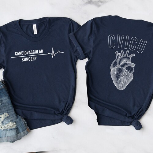 CVICU Nurse Shirt Cardiovascular Intensive Care Unit Nurse - Etsy