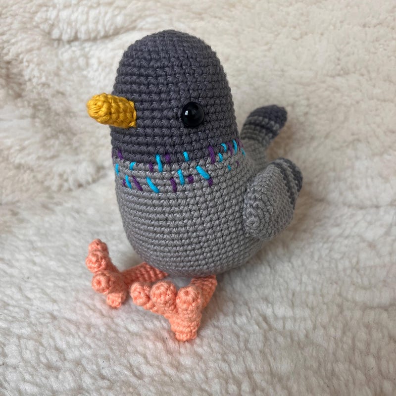 Pigeon Plush Toy - Etsy