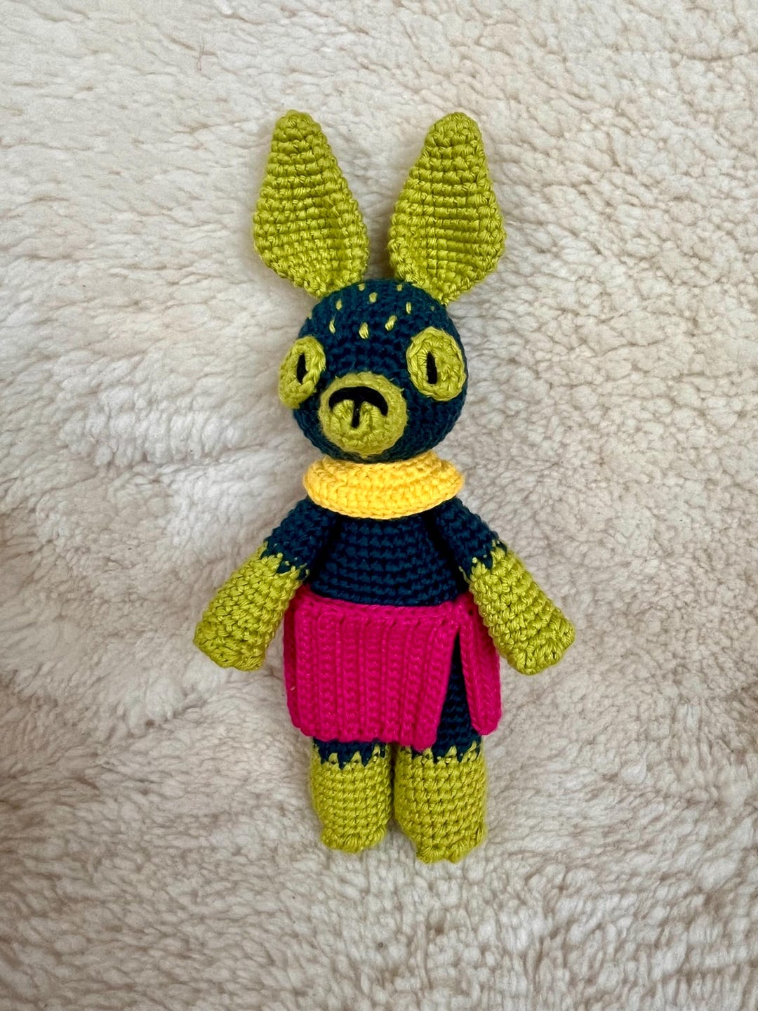 Anubis Plush, Handmade Crochet Egyptian Anubis. - Etsy