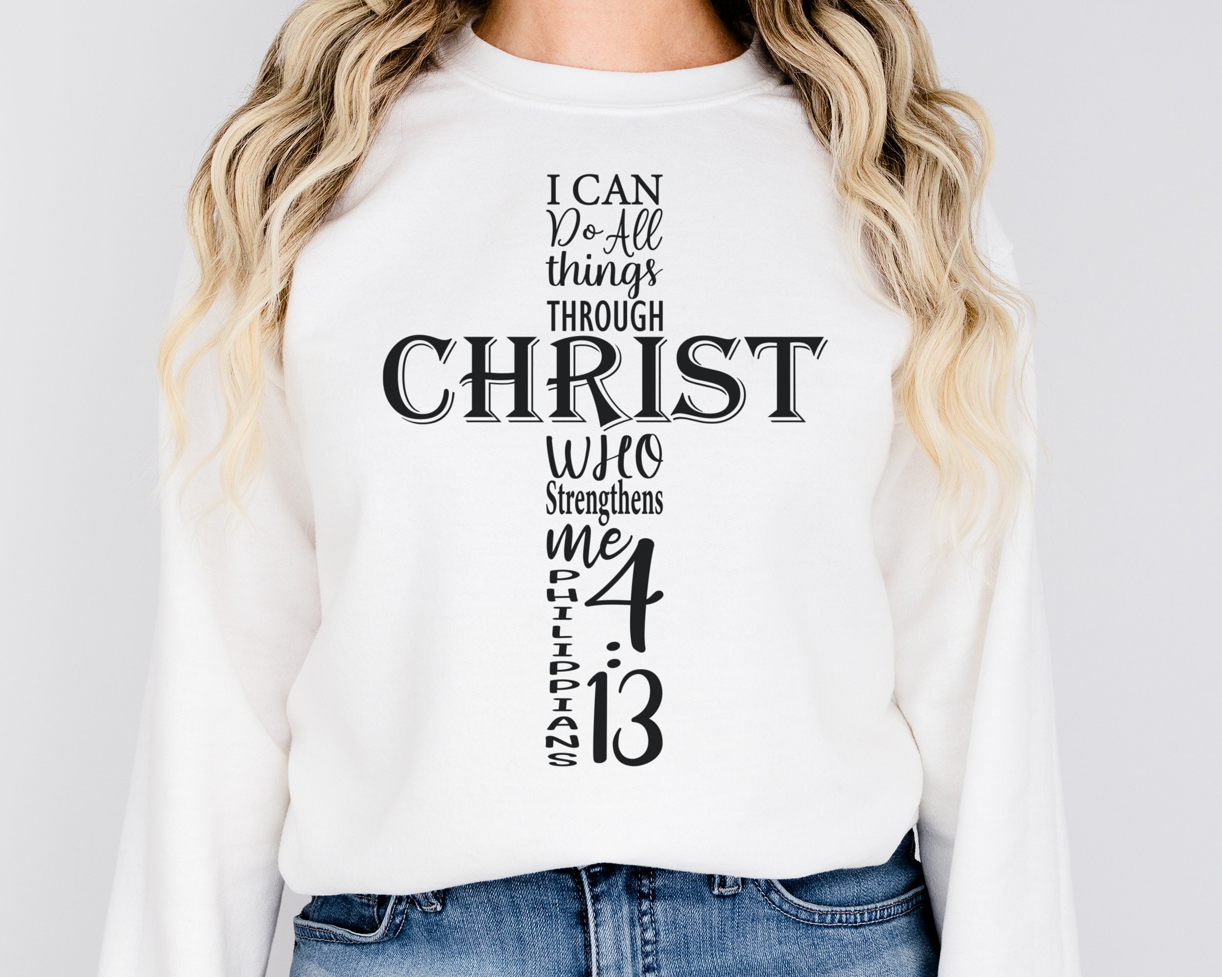 Philippians 4:13 Svg, Philippians 4 13, Philippians 413, Ai, Pdf, Png ...