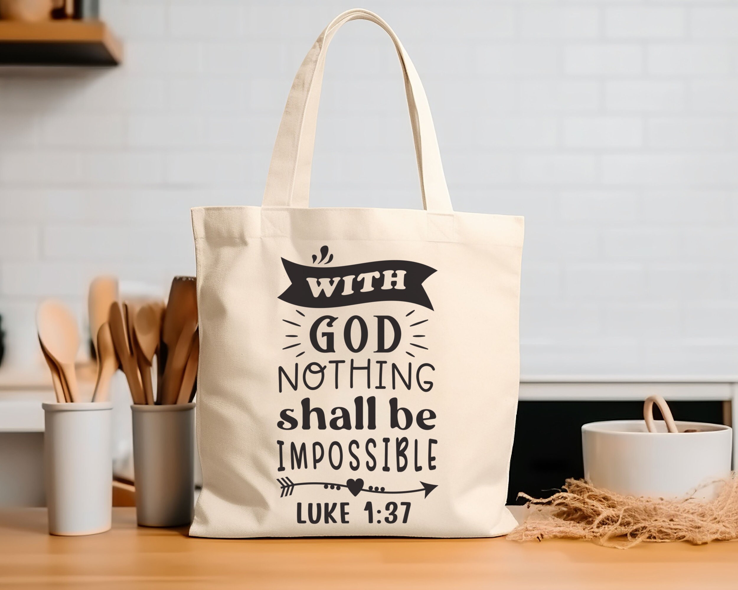 Luke 1:37 Svg, Luke 137 Svg, Luke 1 37 Svg, Ai, Pdf, Png, Jpg, Dxf Eps ...