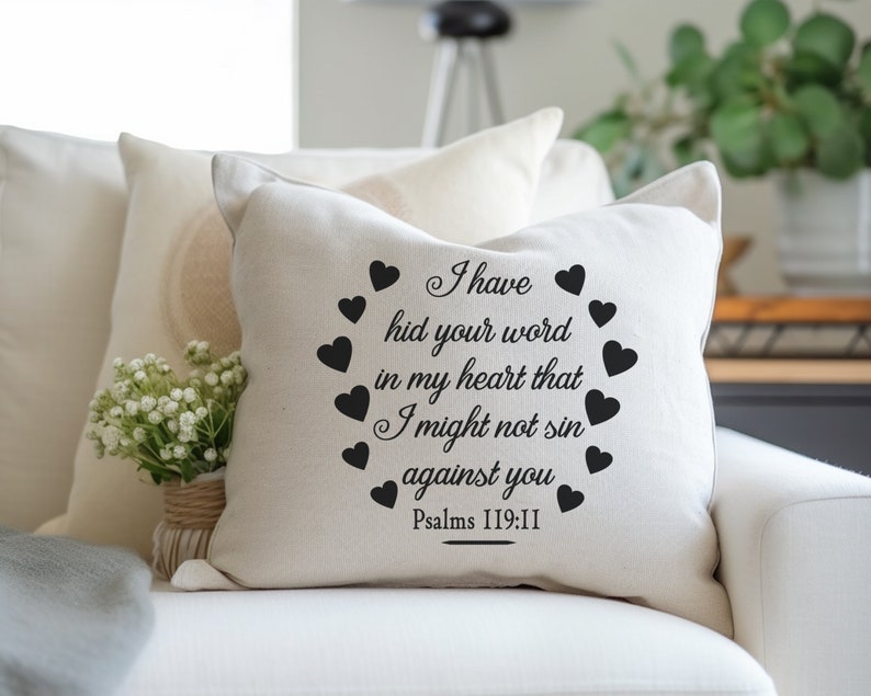 Psalms 119:11 Svg, Psalms 119 11 Svg, Psalms 11911 Svg, Ai, Pdf, Png ...