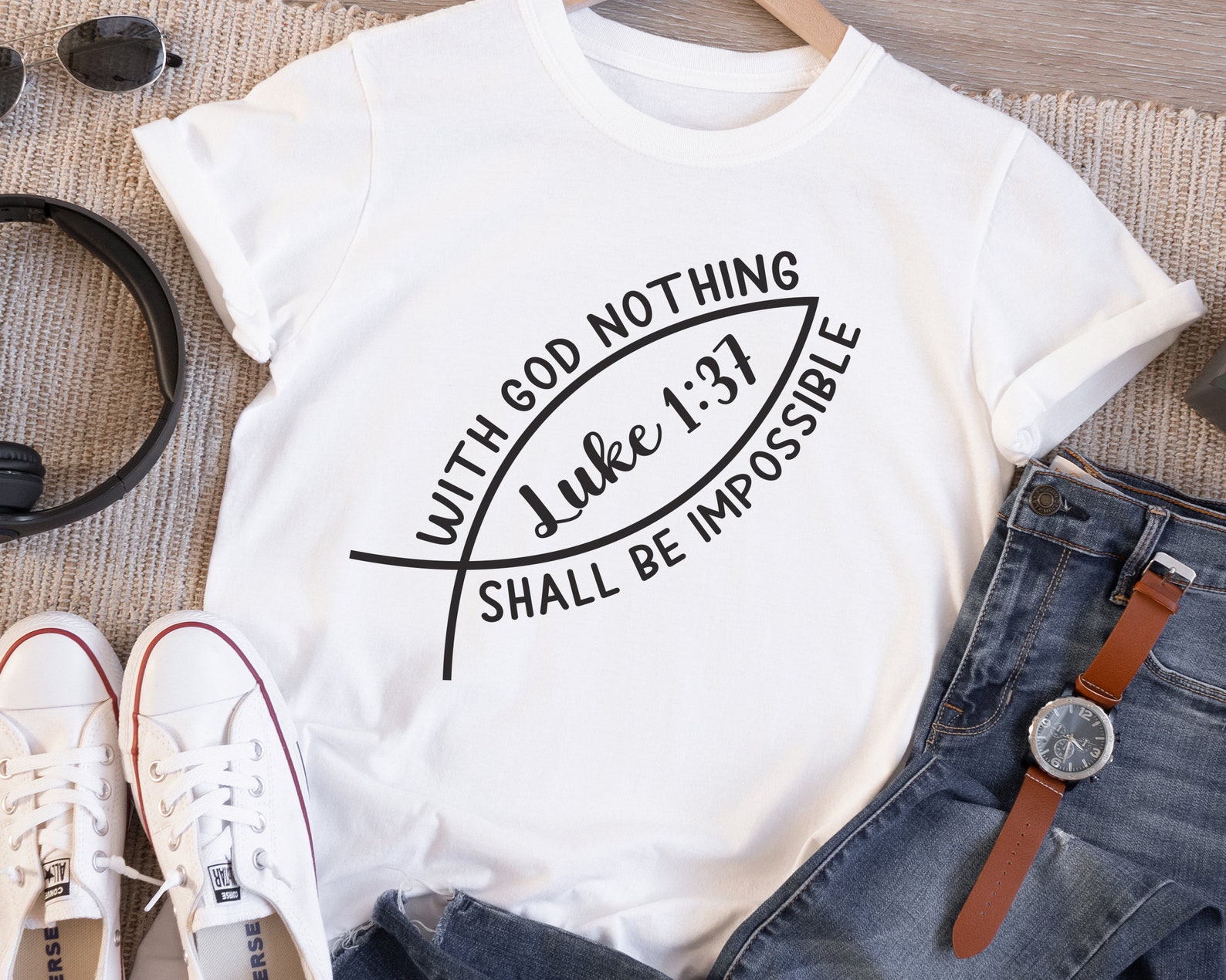 Luke 1:37 Svg, Luke 137 Svg, Luke 1 37 Svg, Ai, Pdf, Png, Jpg, Dxf Eps ...