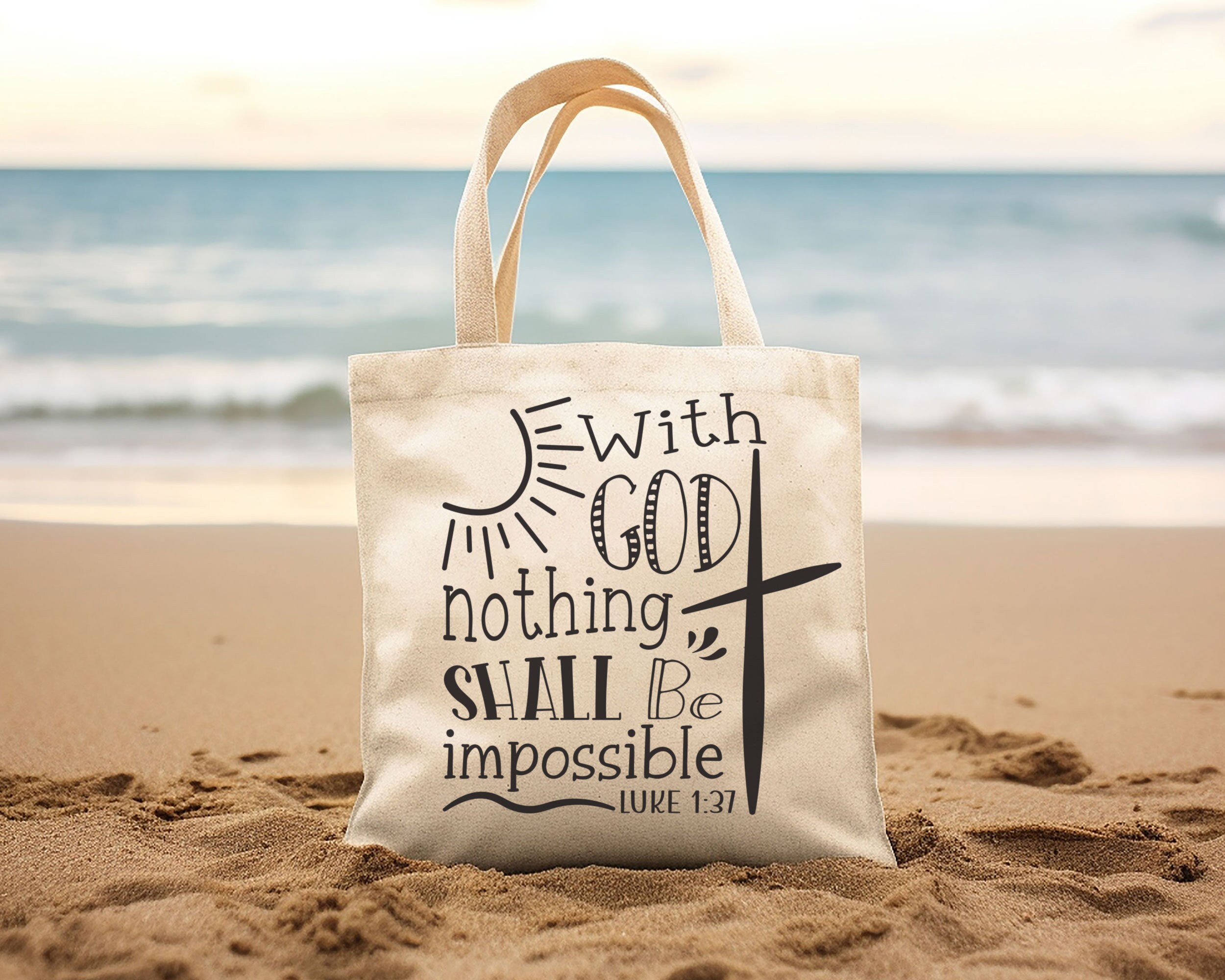 Luke 1:37 Svg, Luke 137 Svg, Luke 1 37 Svg, Ai, Pdf, Png, Jpg, Dxf Eps ...