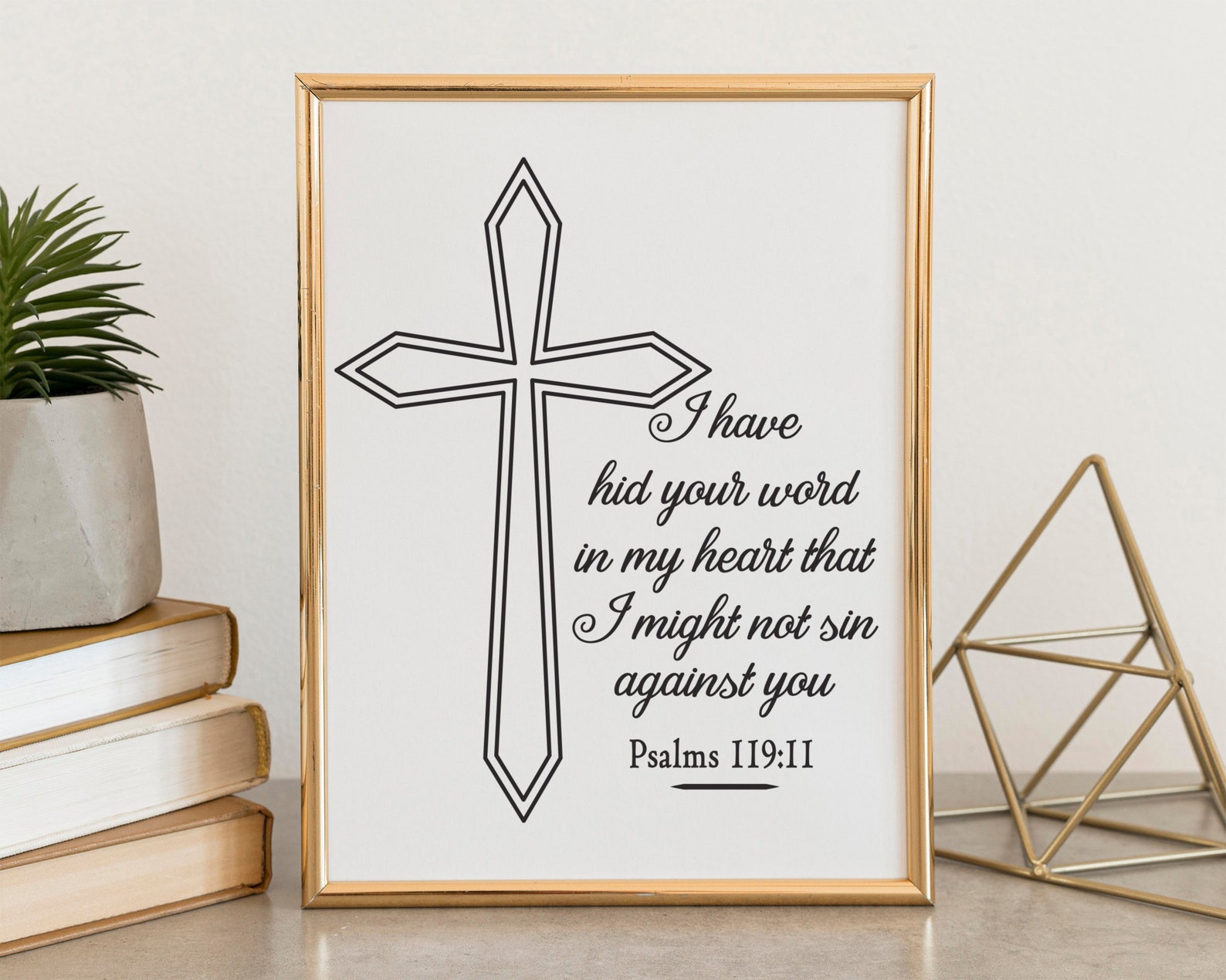 Psalms 119:11 Svg, Psalms 119 11 Svg, Psalms 11911 Svg, Ai, Pdf, Png ...