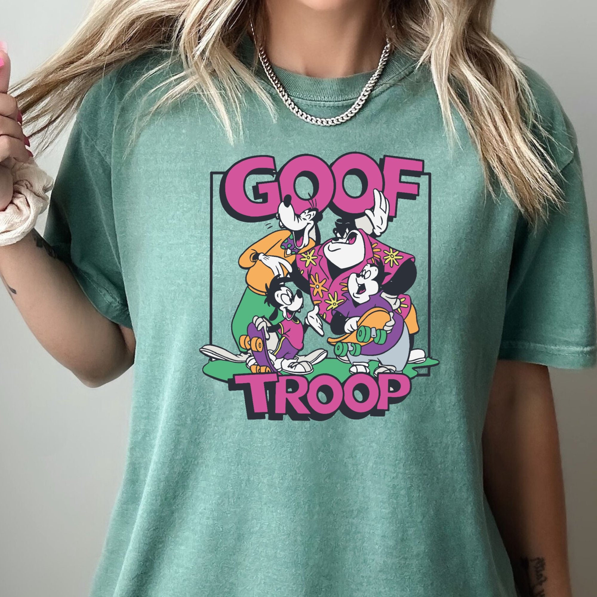 Comfort Colors® Goof Troop Neon Group C2129 Magic Kingdom Holiday Trip ...
