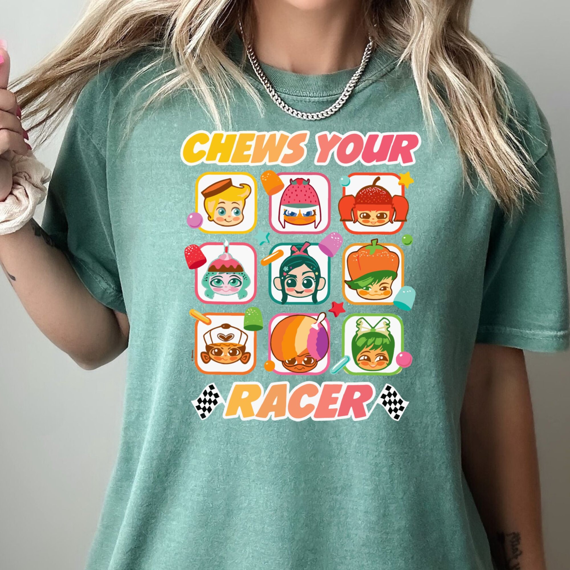 Comfort Colors® Sugar Rush Chews Your Racer C2333 Magic Kingdom Holiday ...