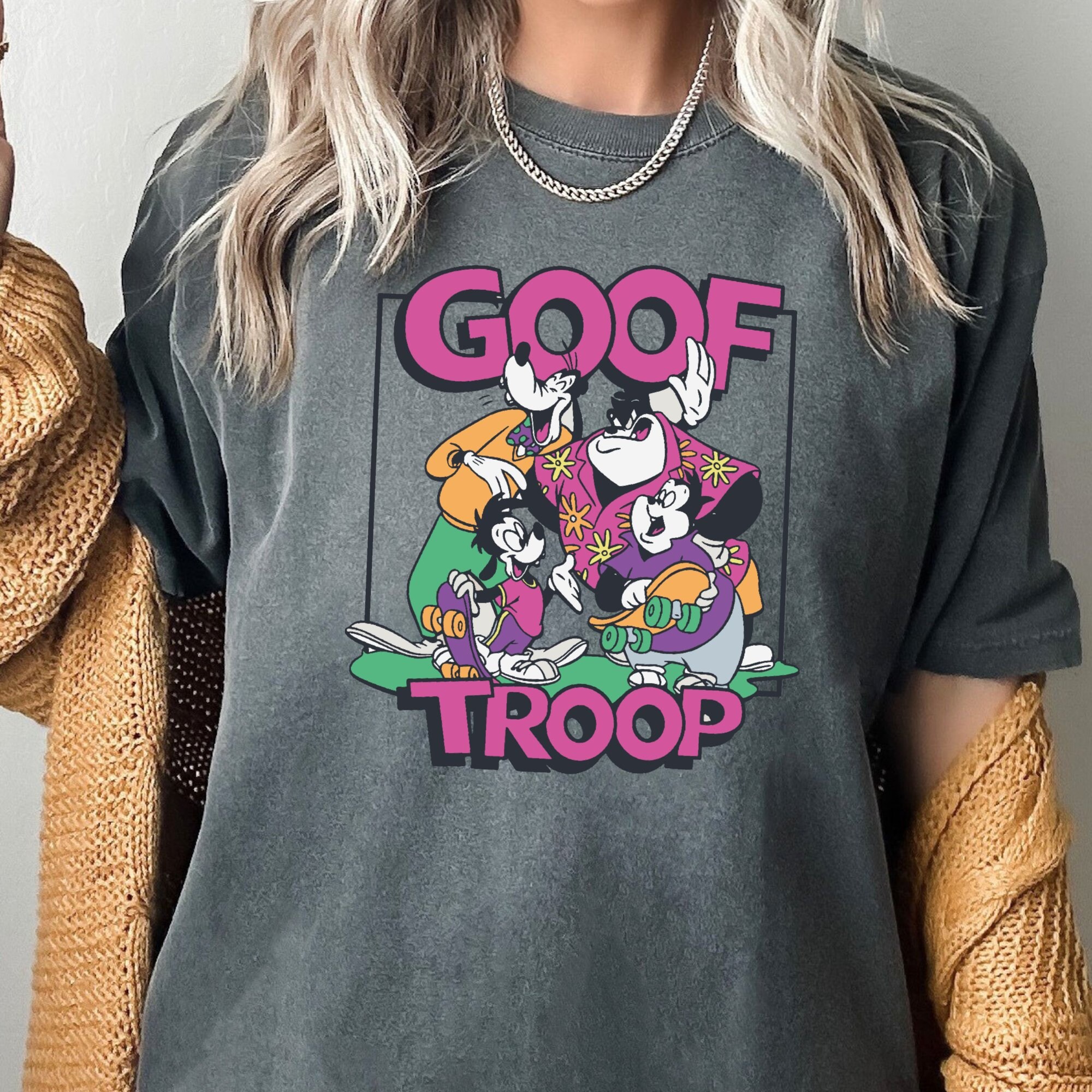 Comfort Colors® Goof Troop Neon Group C2129 Magic Kingdom Holiday Trip ...