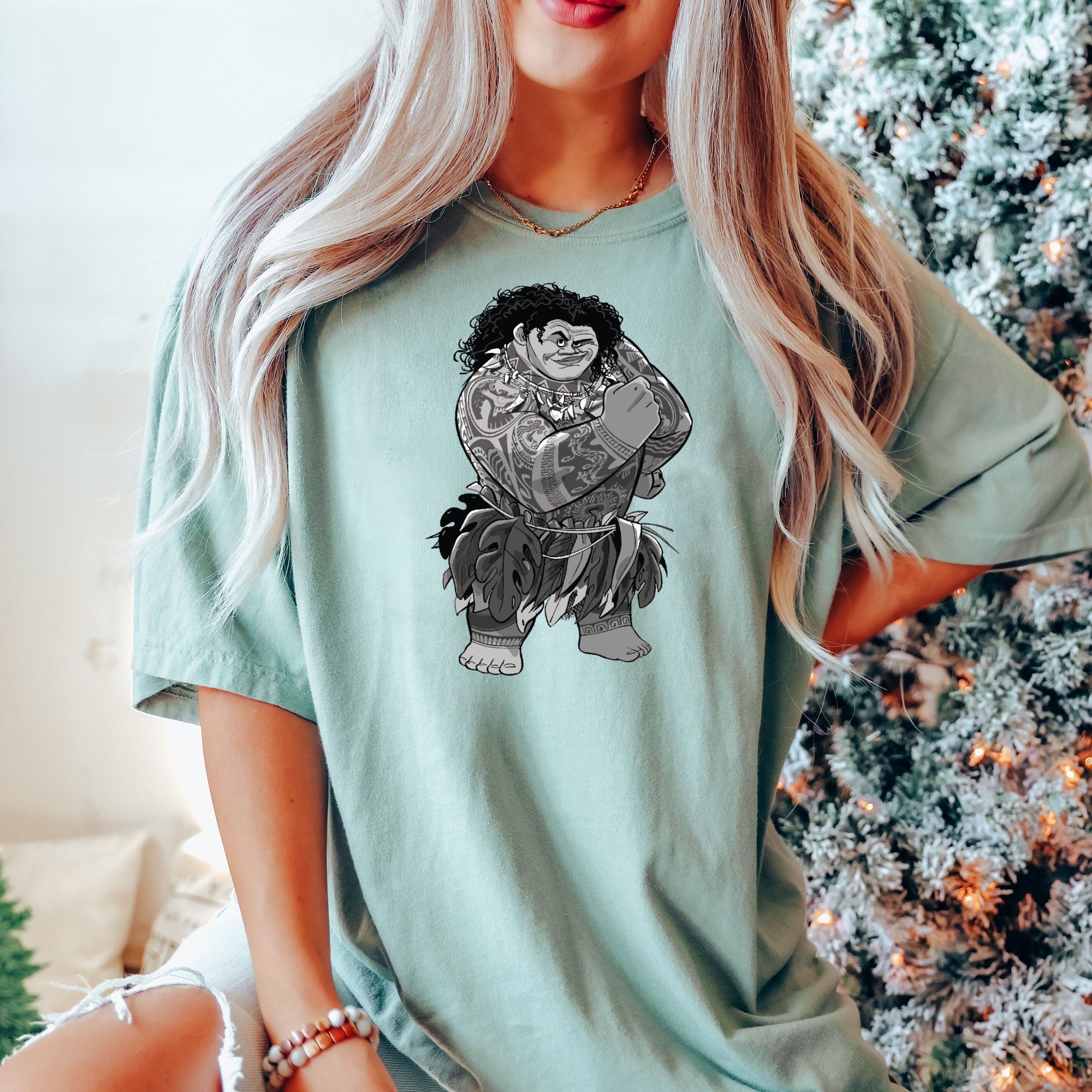 Comfort Colors® Disney Moana Characters Maui Portrait C1189 Magic ...