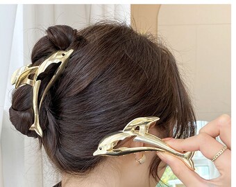 Dolphin Hair Claw - Etsy