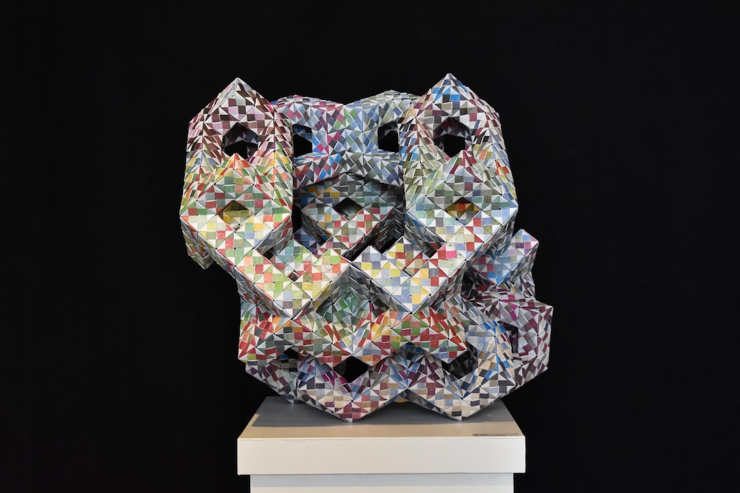 SUPPORT THE ARTS Folded Paper Masterworks Vance Houston Origami Pdf Art ...