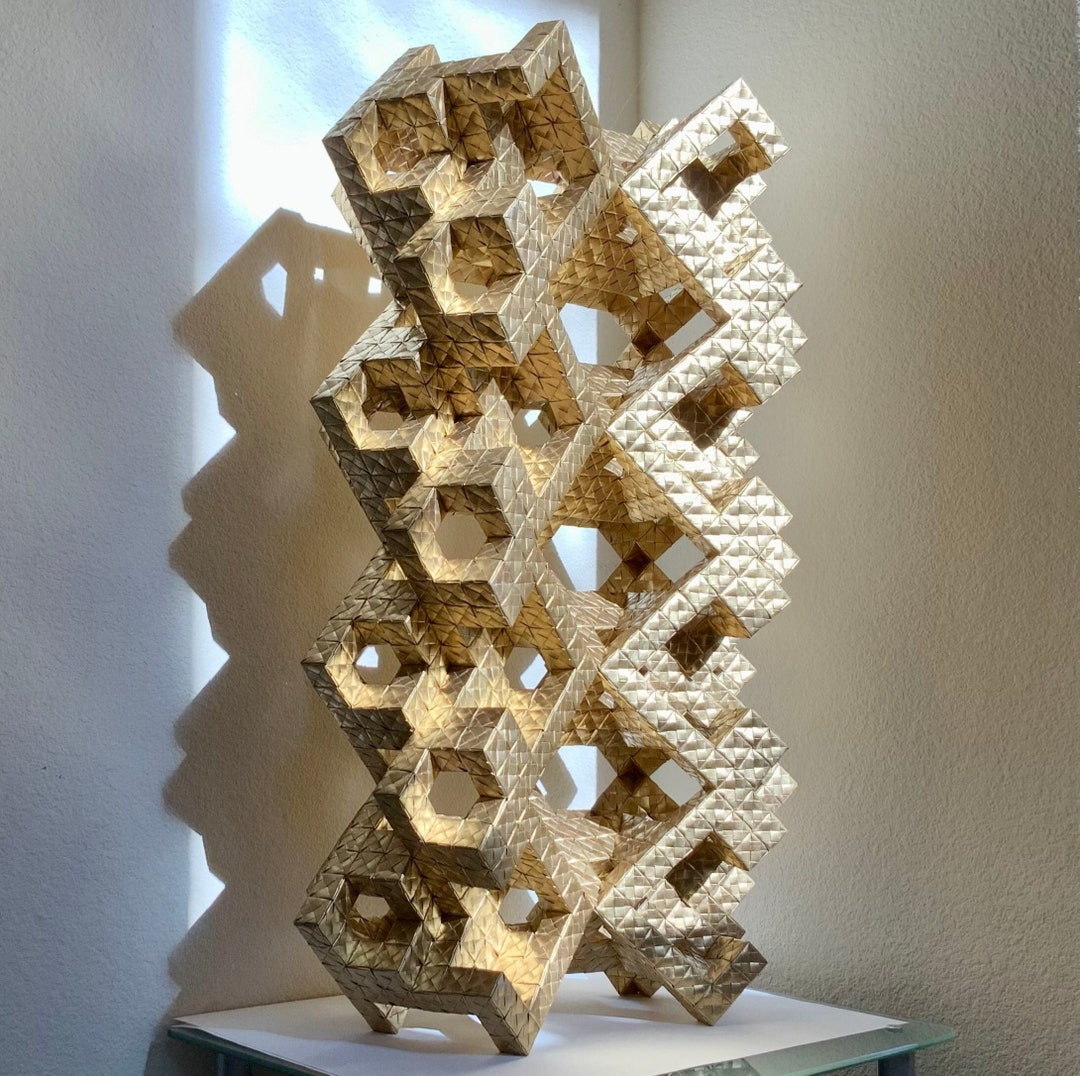 Monumental Origami Paper Engineering Freestanding Geometric Perfection ...